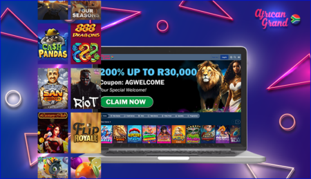 African Grand Casino - Start with a 200% Welcome Pack